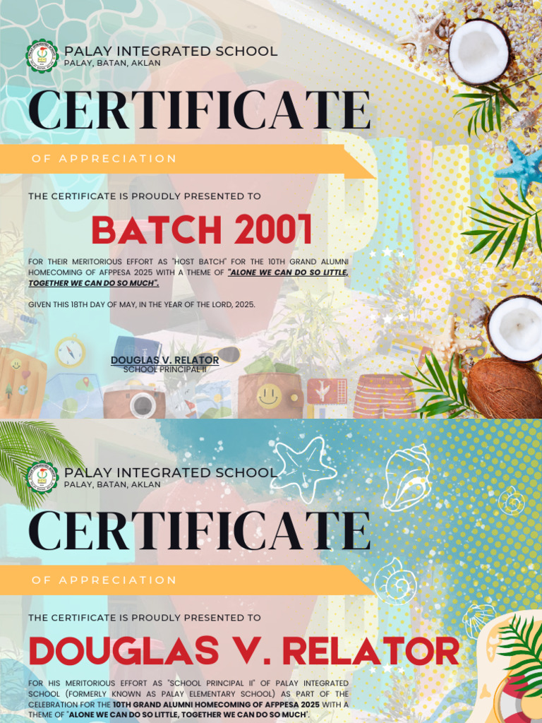 Alumni Cert 2025 | PDF