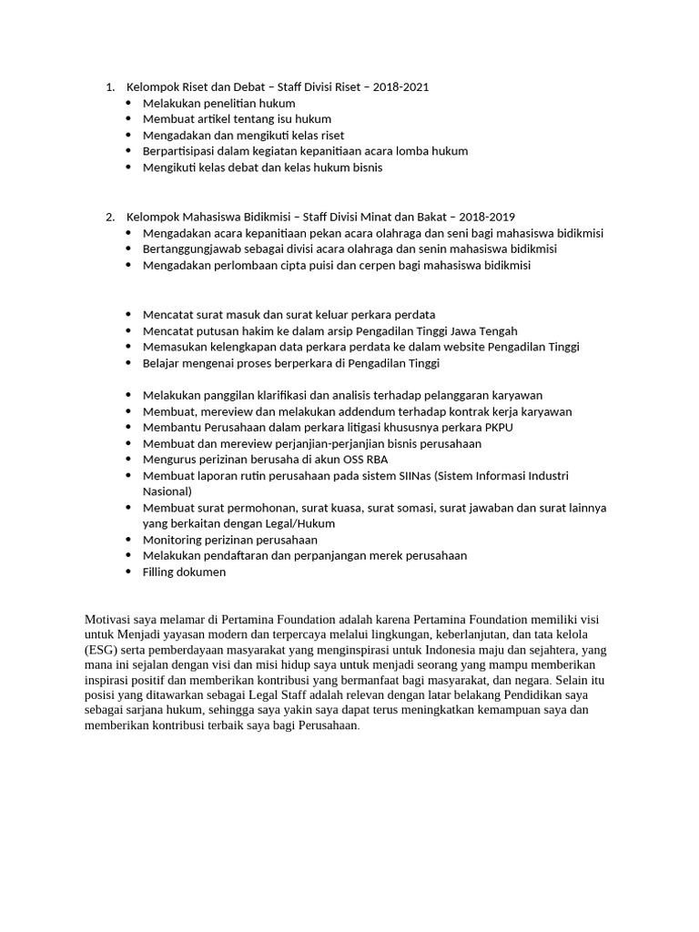 Kelompok Riset Dan Debat | PDF