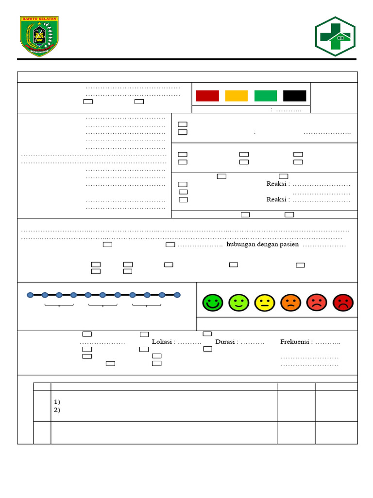 3.2.1.1.1. Formulir Pengkajian Awal Pasien Di RM Medis | PDF