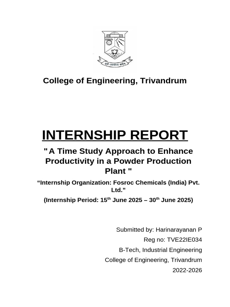 Internship Report Final Draft | PDF | Simulation | Pallet