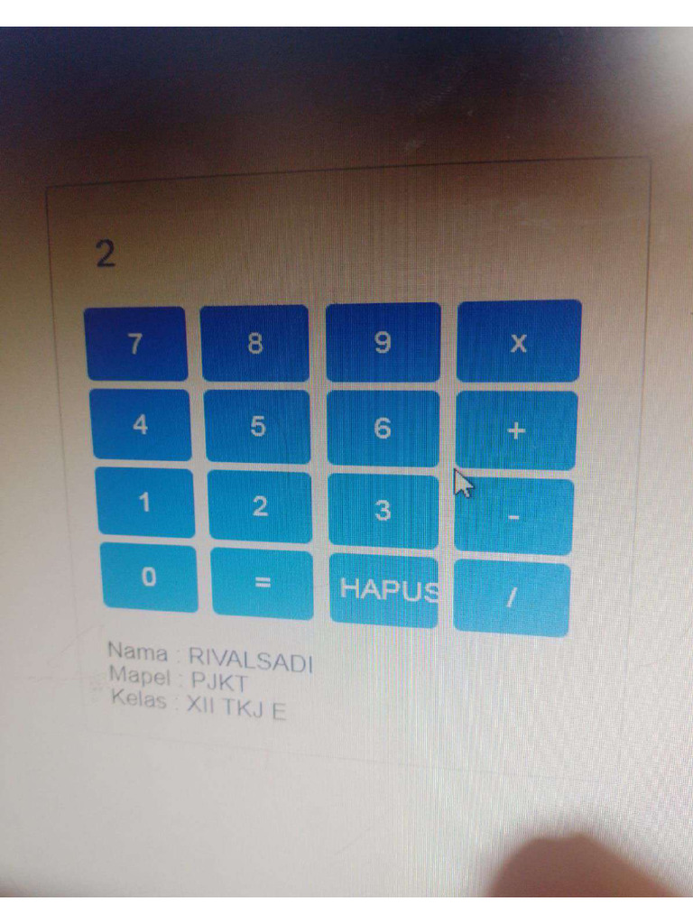 Nomor Kalkulator | PDF