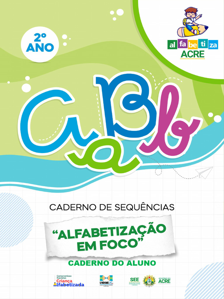 Caderno de Sequências 2° Ano - Aluno | PDF