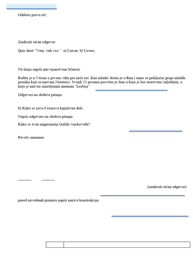 Inicijalni Latinski Iv - MMXX | PDF