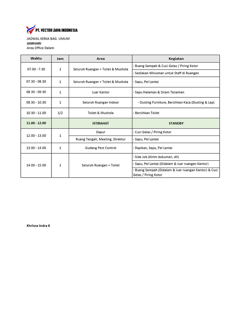 Jadwal OB - TH 2025 | PDF