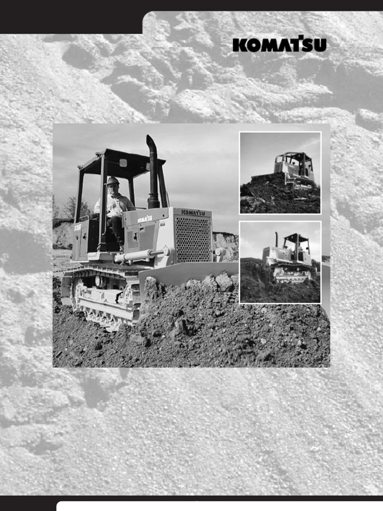 Komatsu D32, D38, D39 Dozer Overview | PDF | Gear | Manual Transmission