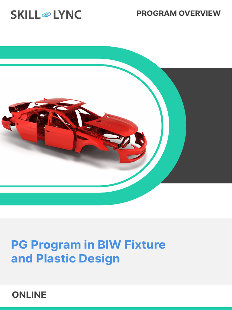BIW Fixture and Plastic Design (Online) (1) 1684421060 | PDF