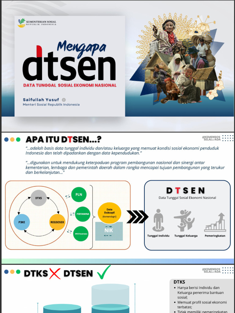 Mengapa DTSEN | PDF