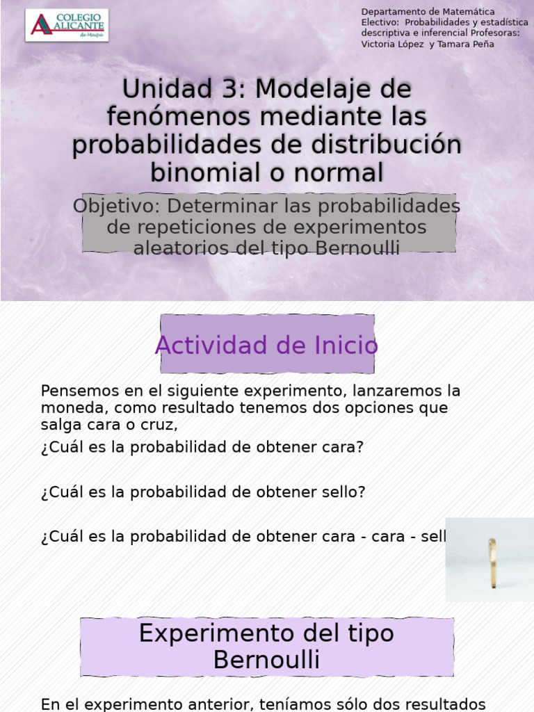 Distribución Binomial 1 | PDF | Probabilidad | Experimentar
