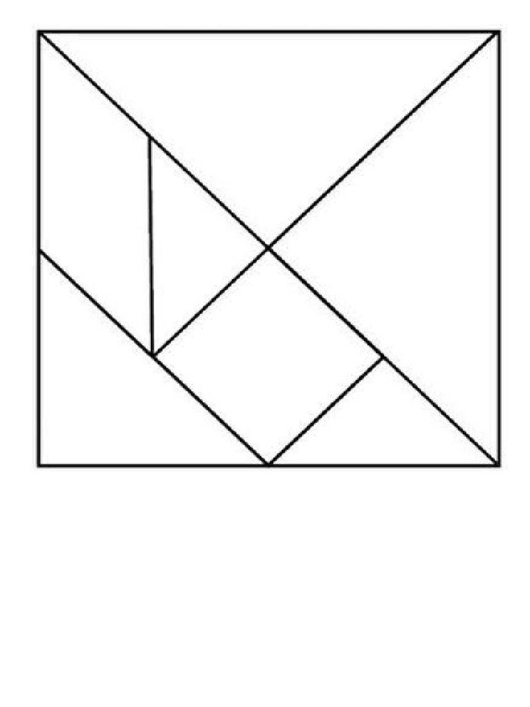 Tangram Template | PDF
