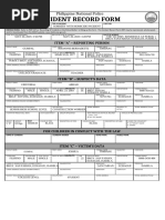 Suspect Description Form | PDF