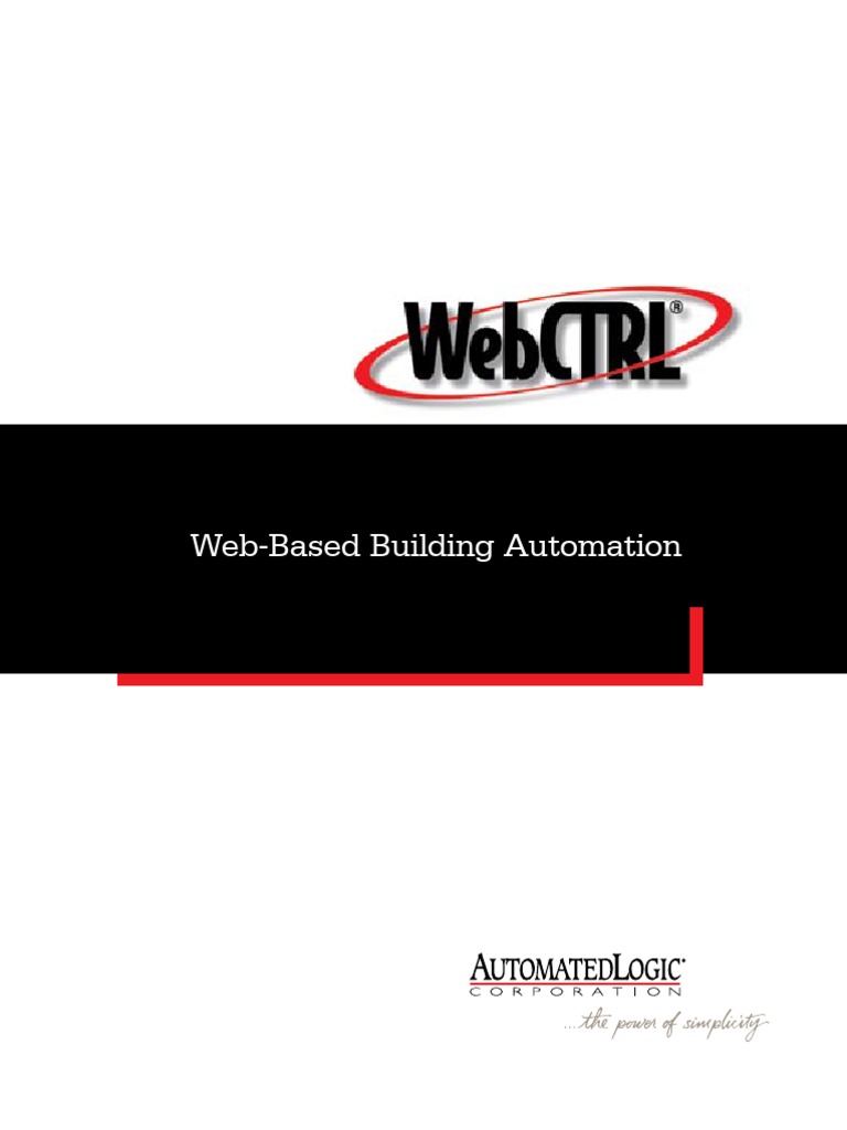 Webctrl Brochure | PDF | Automation | Building Automation