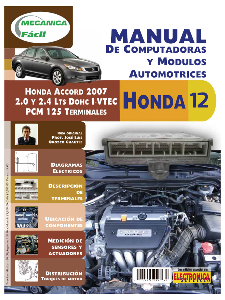 12-Honda Pcm. 125 Terminales | PDF