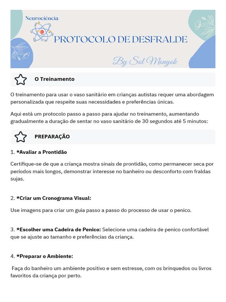 Protocolo de Desfralde Sol | PDF