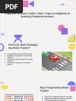 Mga Batas Trapiko-2 | PDF