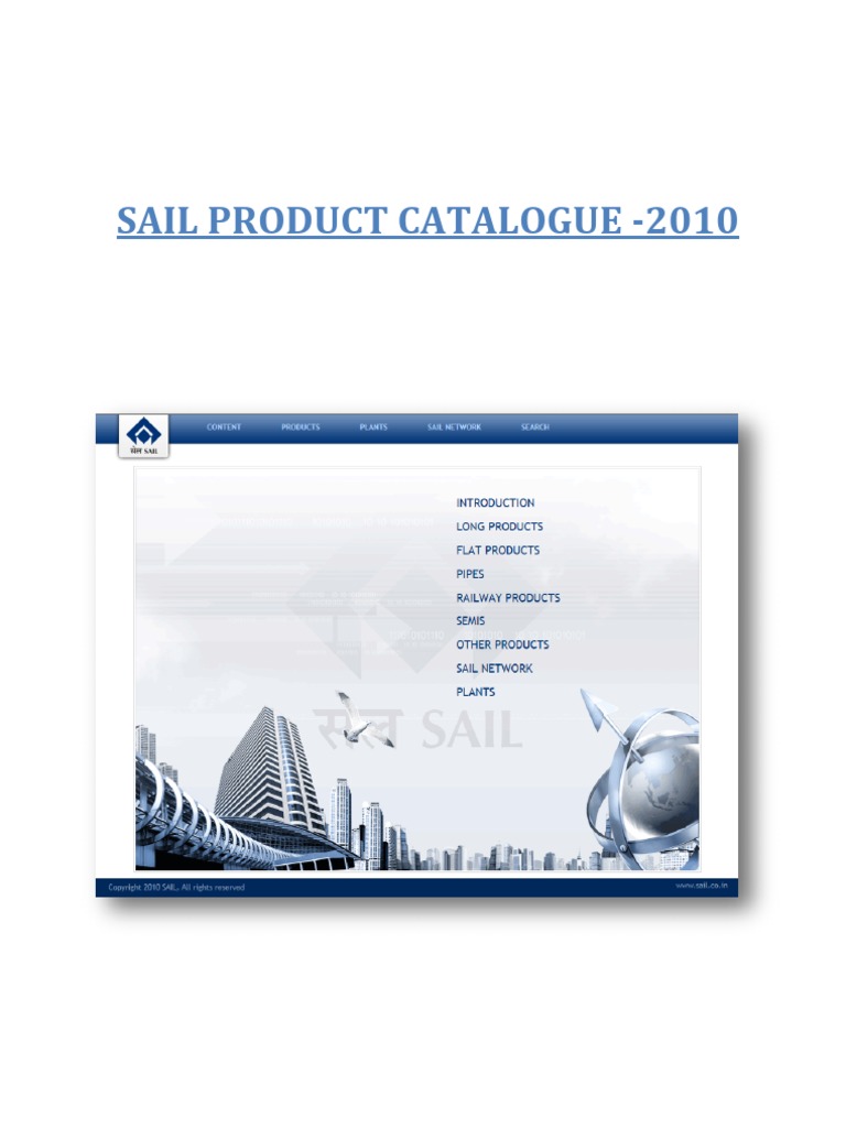 Sail Catalogue 2010 | PDF | Heat Treating | Stainless Steel