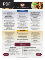 Menu The Cheesecake Factory | PDF