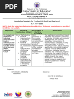 Teachers Commitment Form Editable | PDF