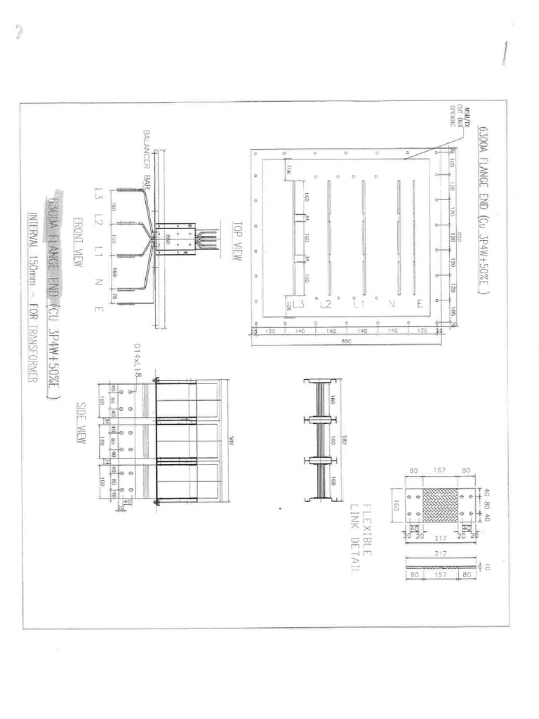 Bus Duct Flange Design | PDF
