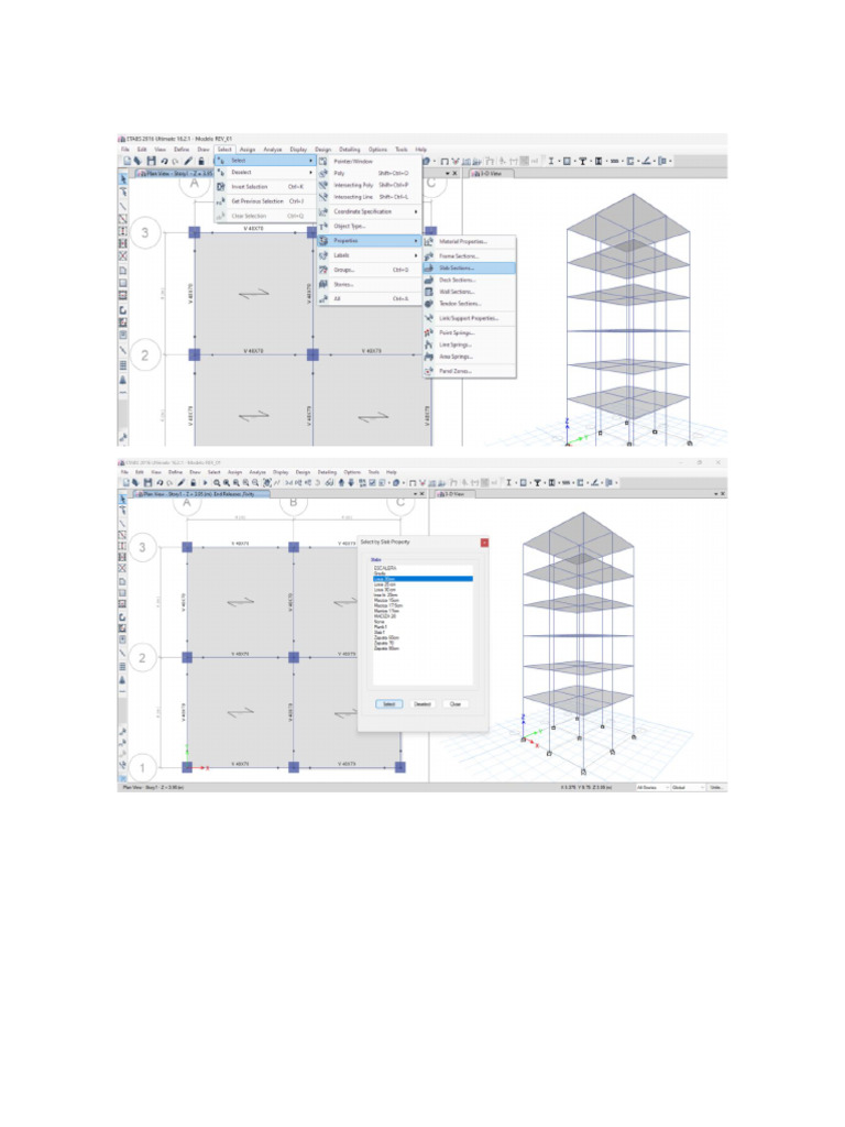 Analisis Estructural II - C ETABS | PDF