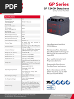 ENERSYS Battery Sizing | PDF