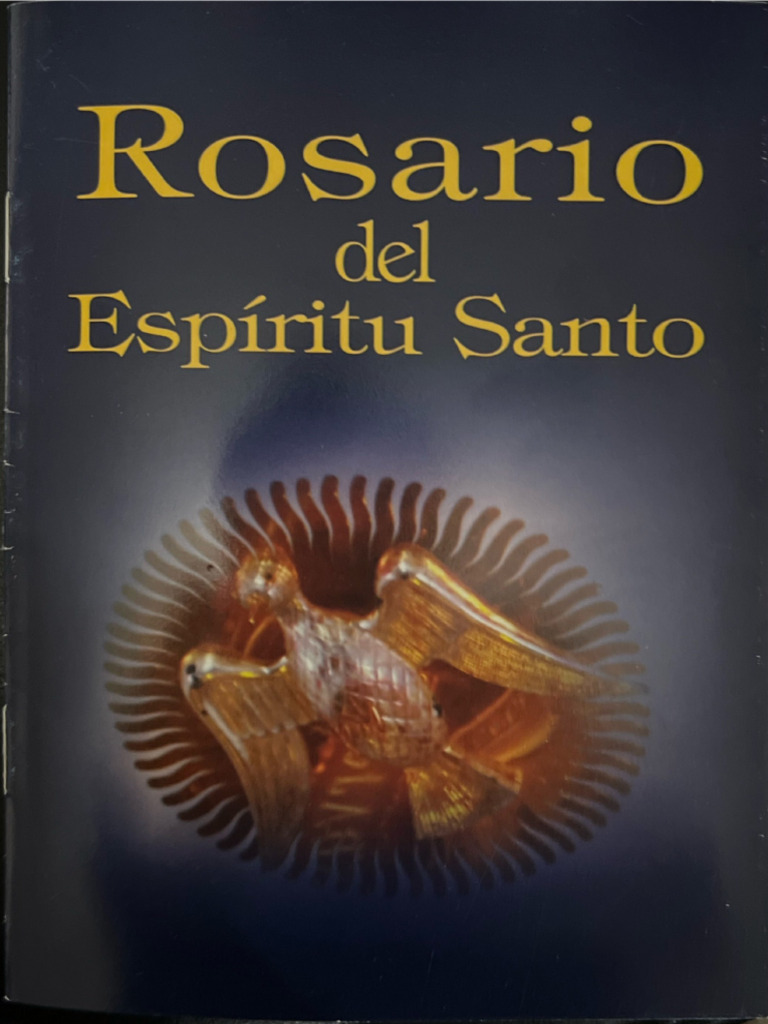 Rosario Del Espíritu Santo Pdf