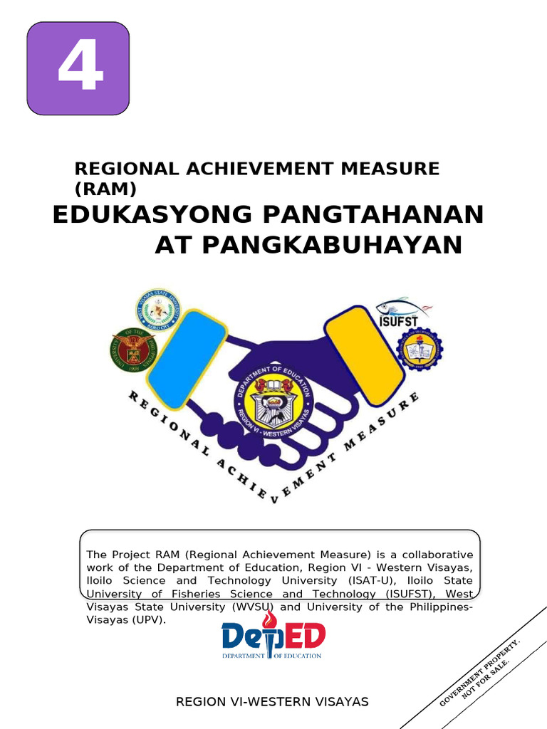 Epp Grade 4 RTP | PDF