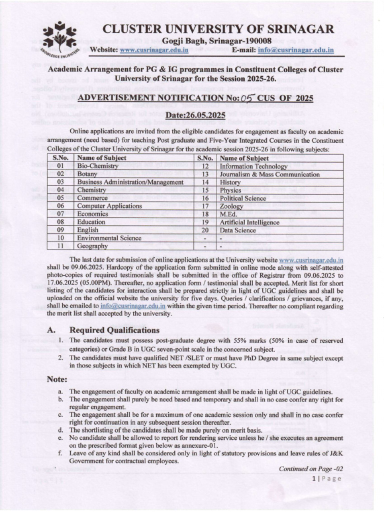 Advrt Notf 05 | PDF