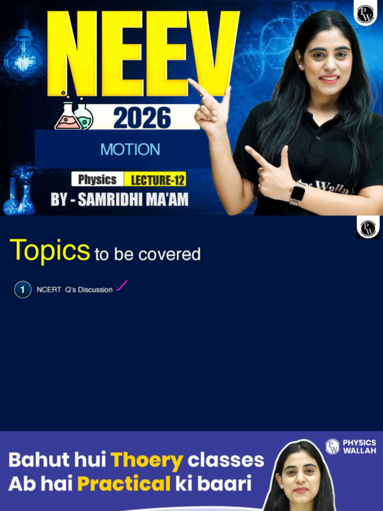Motion 12 - Class Notes - Neev 2026 | PDF