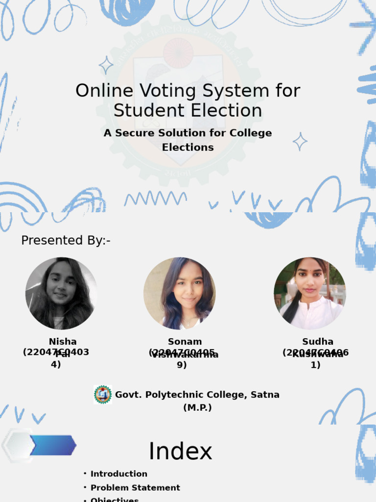 Online Voting System For Student Election | PDF | Password | Electronic ...