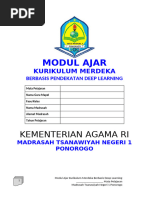 Template Modul Ajar Deeplearning KM | PDF