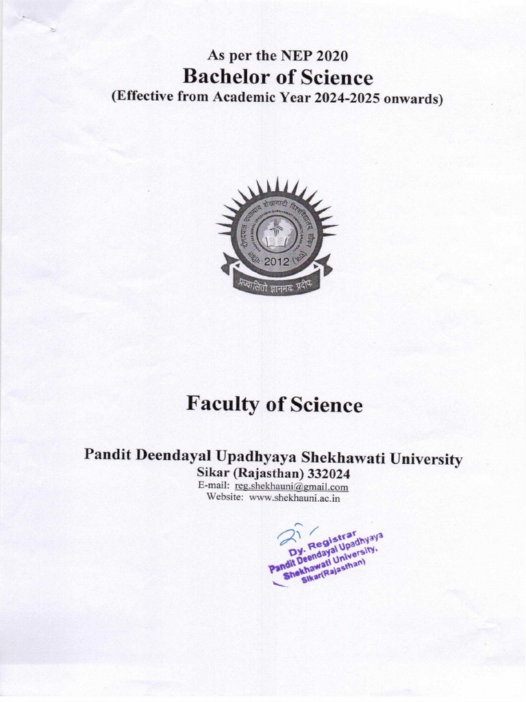 Botany Major | PDF