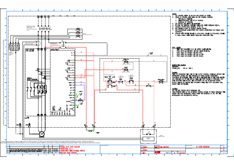 ABB Softstater Wiring Diagram | PDF | Design | Electrical Components