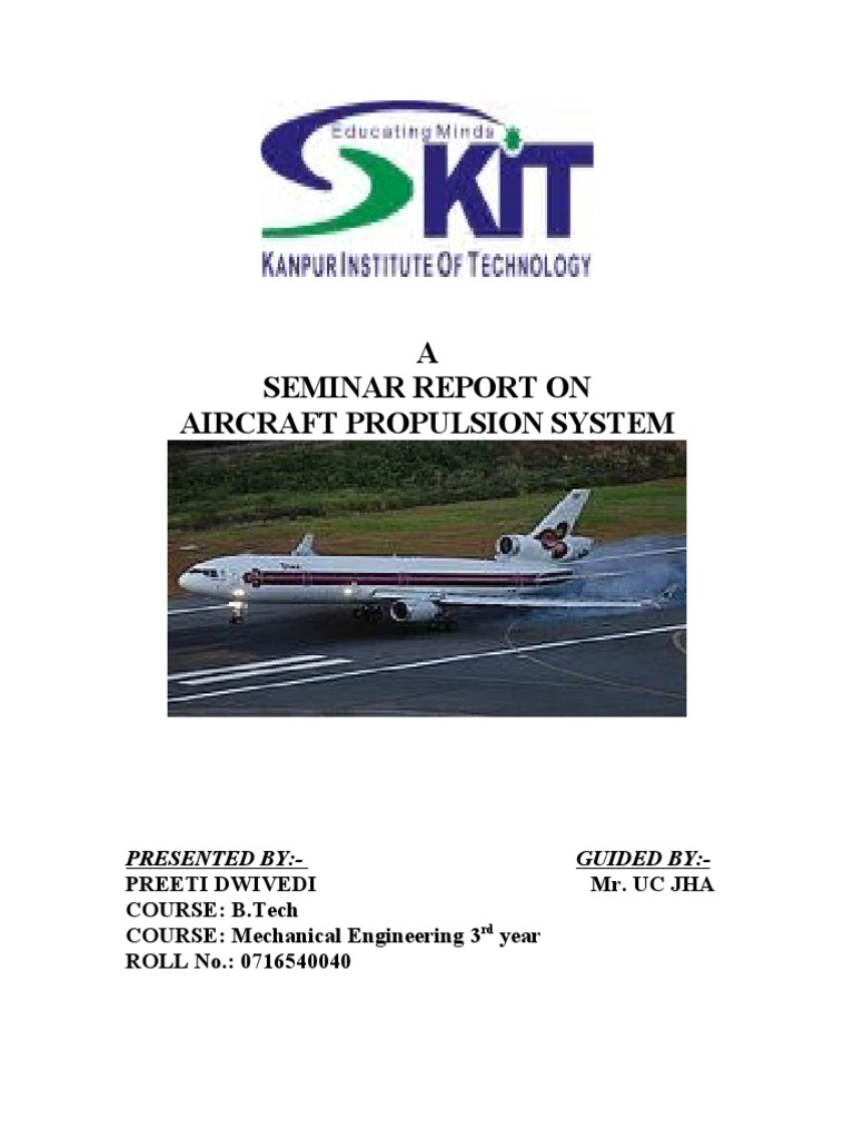 Aircraft Propulsion System | PDF | Jet Engine | Thrust
