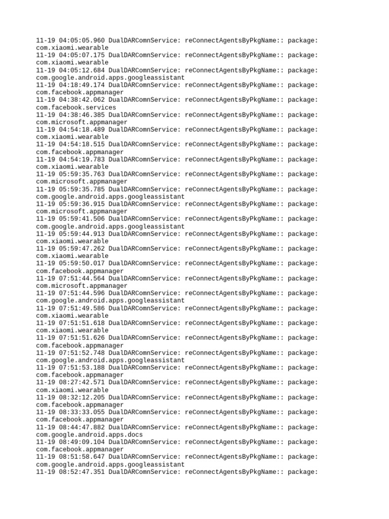 Ddar FW Log | PDF | Companies