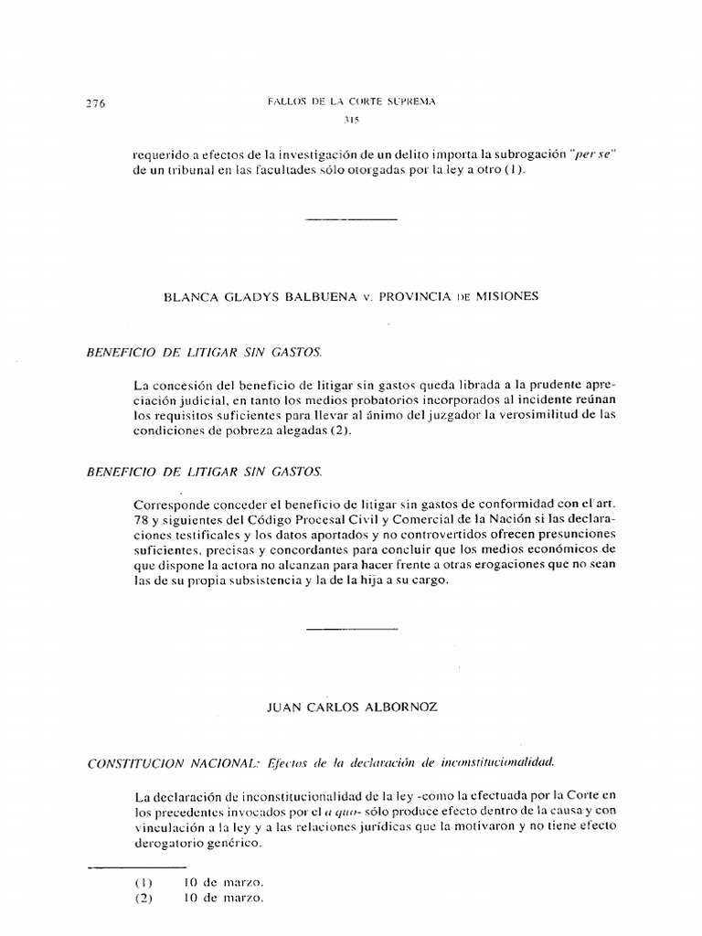 Clase 3 - CSJN Albornoz | PDF