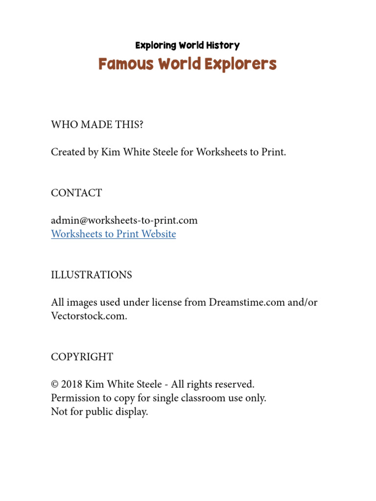 Early 1800s Western Americas Explorers | PDF | North America | New World