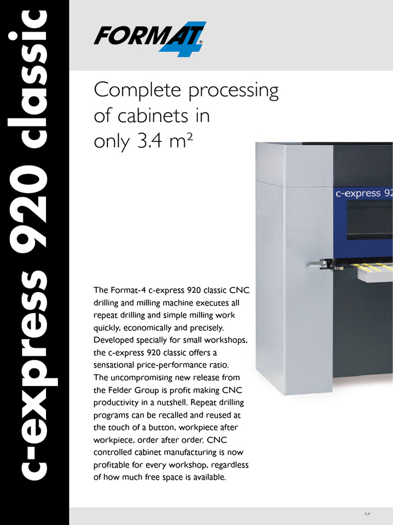 For C-Express 920classic 2017 en | PDF | Drilling | Numerical Control
