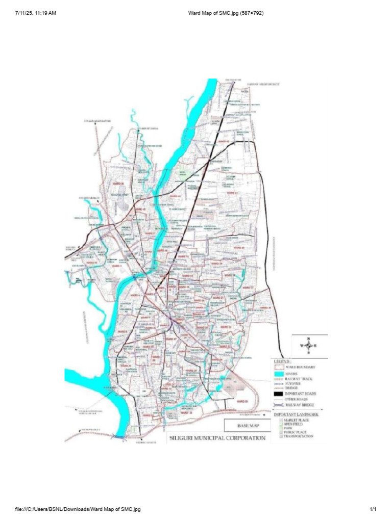 Ward Map of SMC | PDF