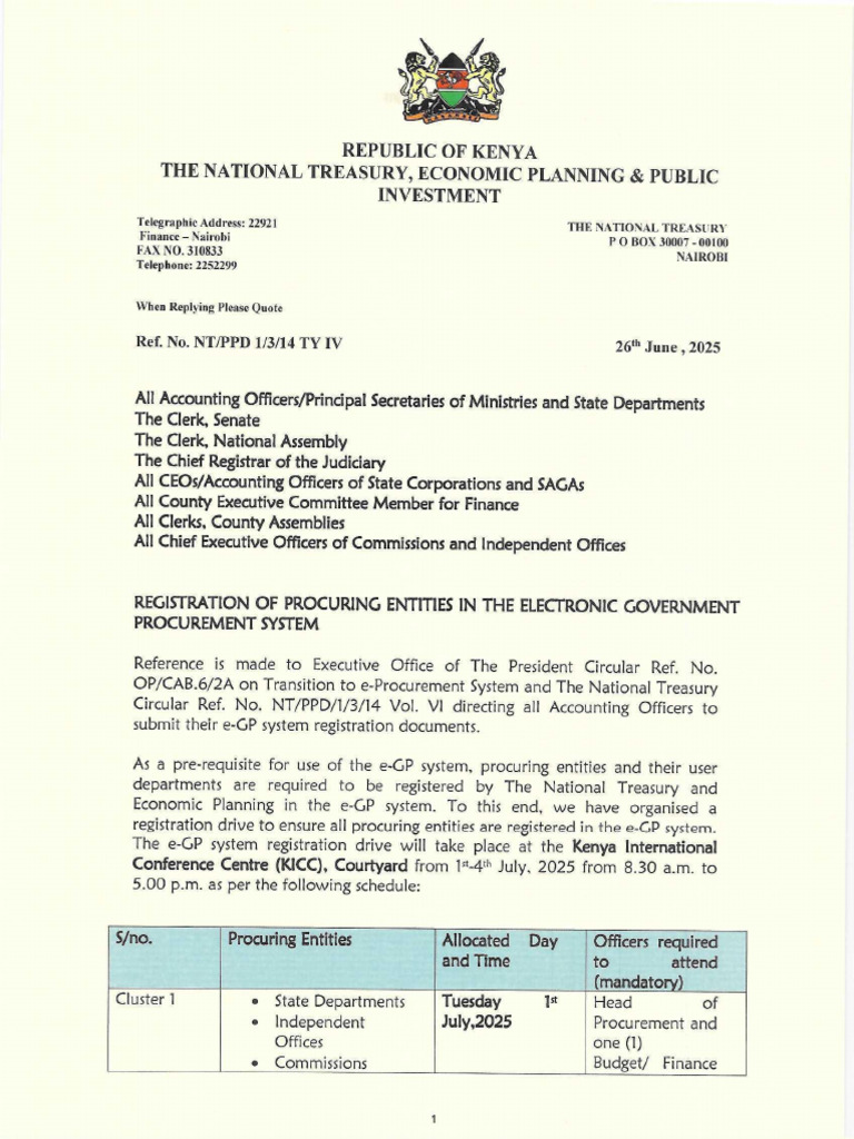 Registration Circular | PDF