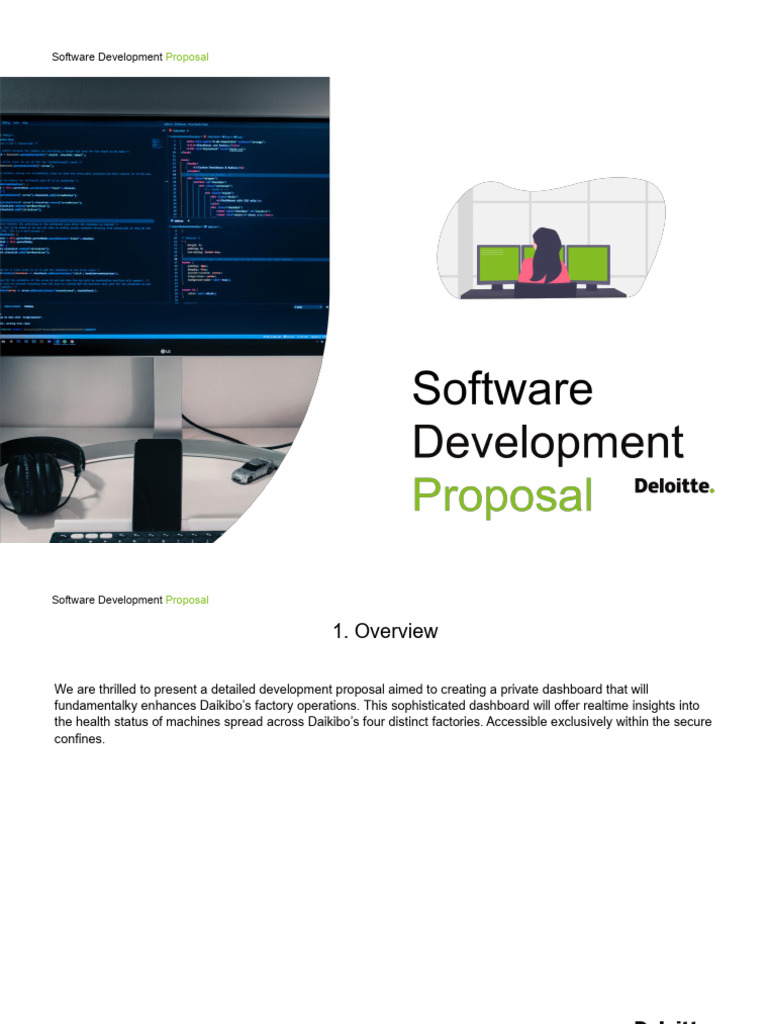 Task 3 Software Development Proposal Template | PDF | Software Development | Computing