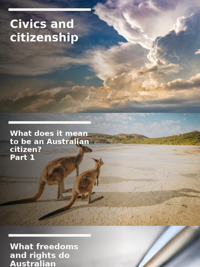Civics and Citizenship | PDF | Citizenship | Government And Personhood