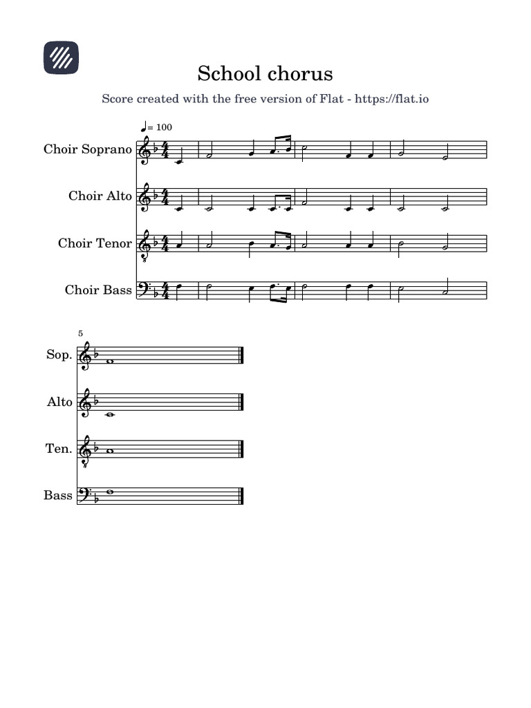 School Chorus | PDF
