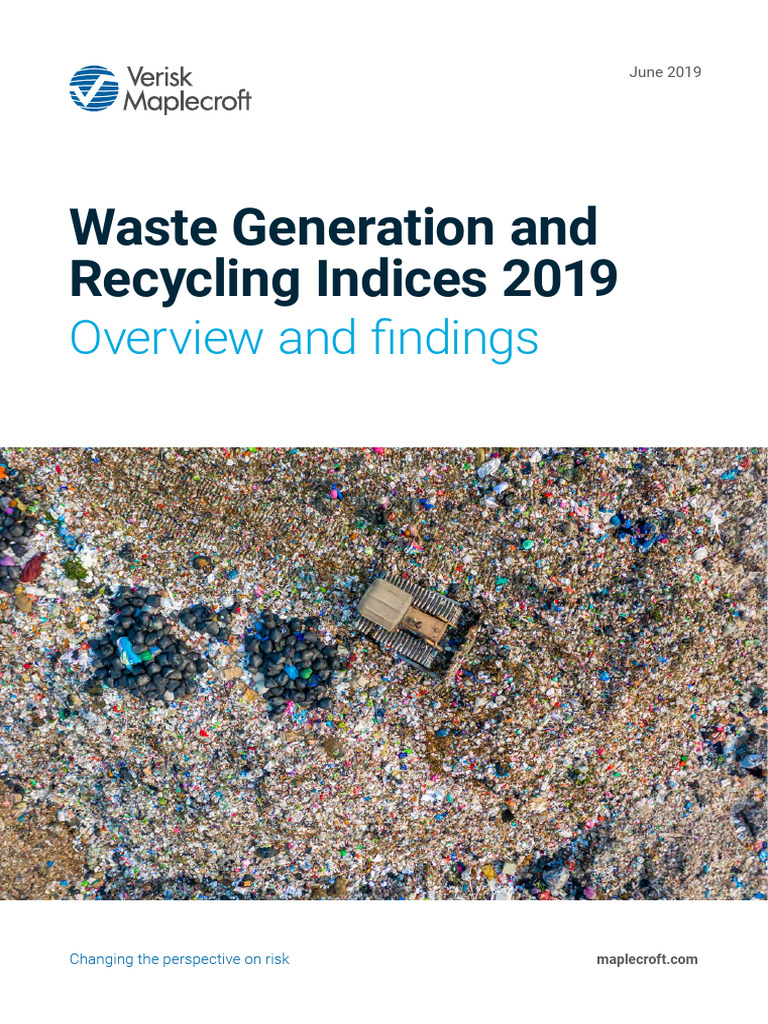 Waste Generation and Recycling Indices 2019 | PDF | Waste | Recycling