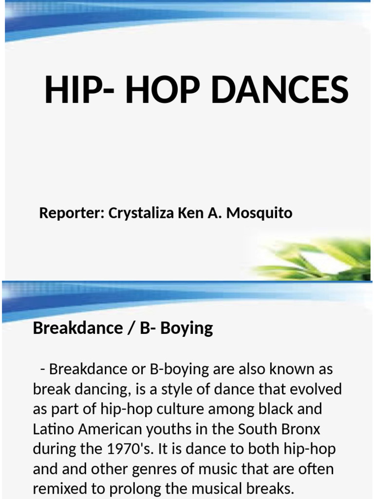 Hip - Hop Dances-Wps Office | PDF | Hip Hop Music | African American Music