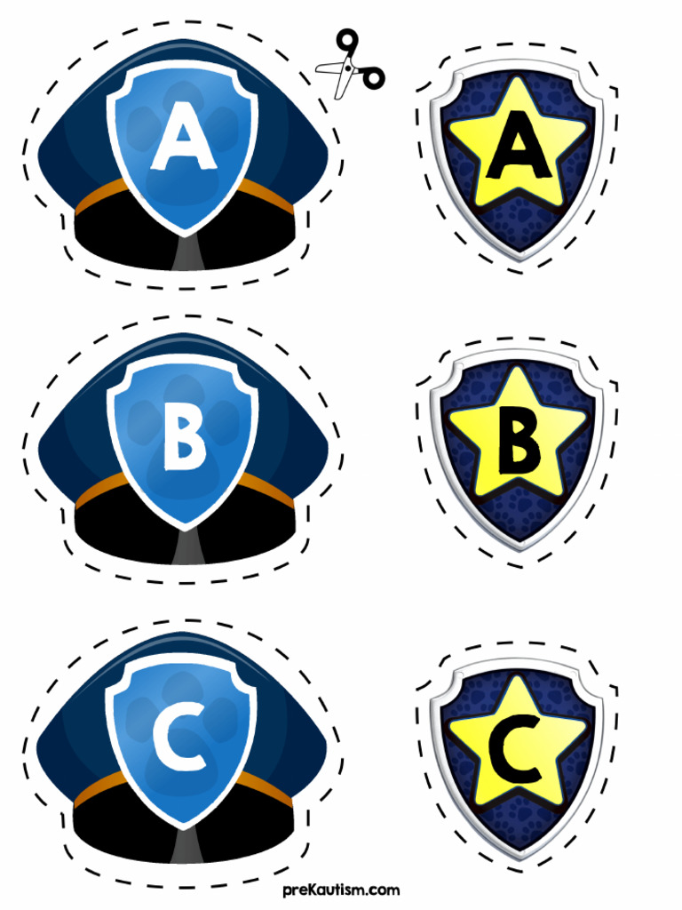 Paw Patrol Cutting | PDF