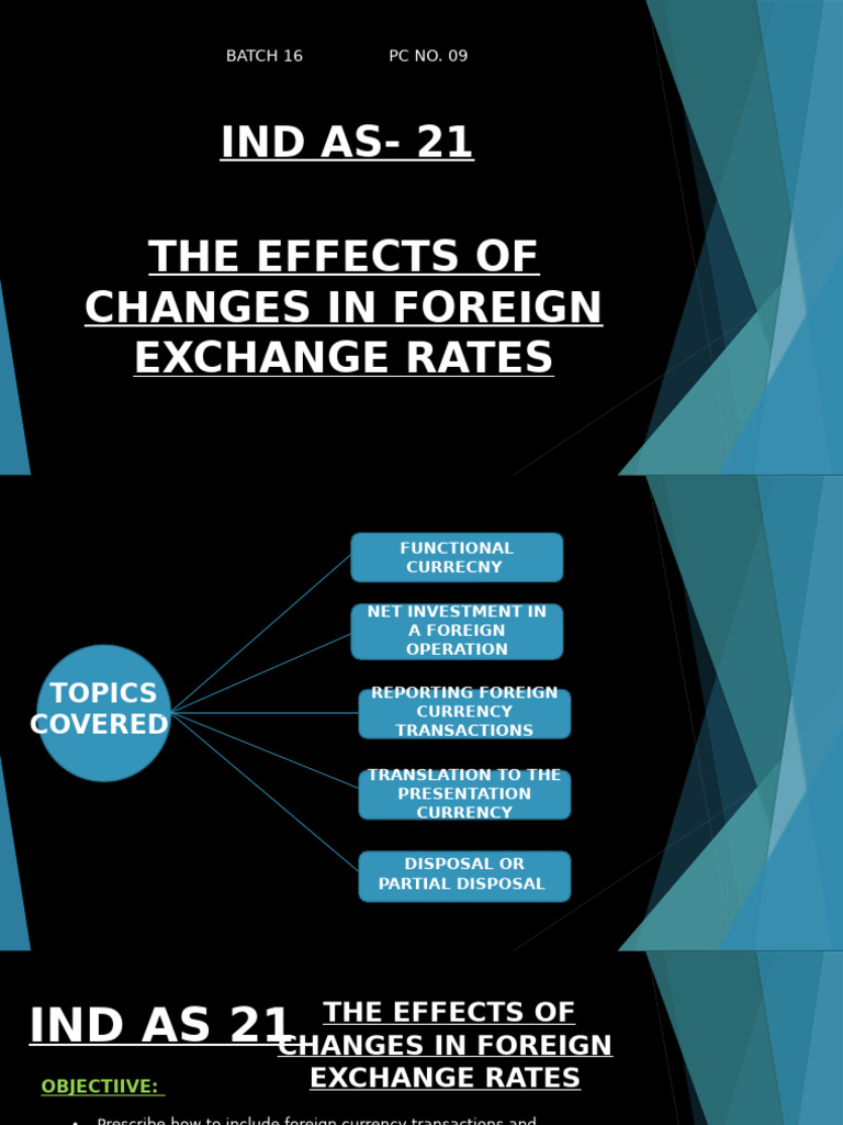 IND AS 21: Foreign Exchange Effects | PDF | Business | Business Economics