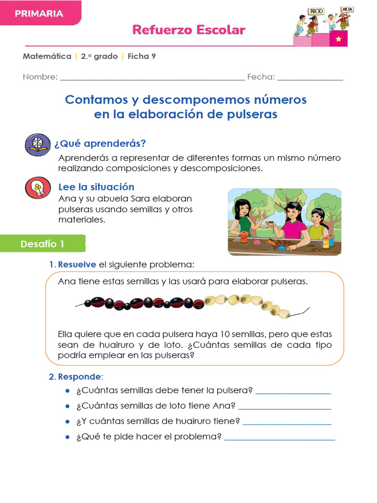 Composición y Descomposición de Números | PDF