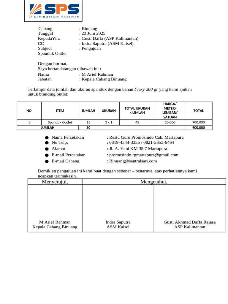 Spanduk Mei BNG | PDF