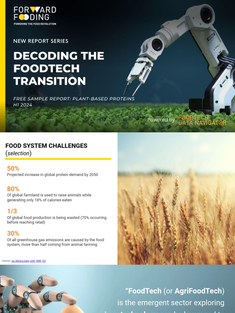 Decoding The FoodTech Transition H1 2024-Plantbased-Sample | PDF ...