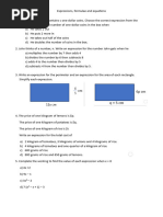 Grade 5 Square and Triangular Numbers | PDF